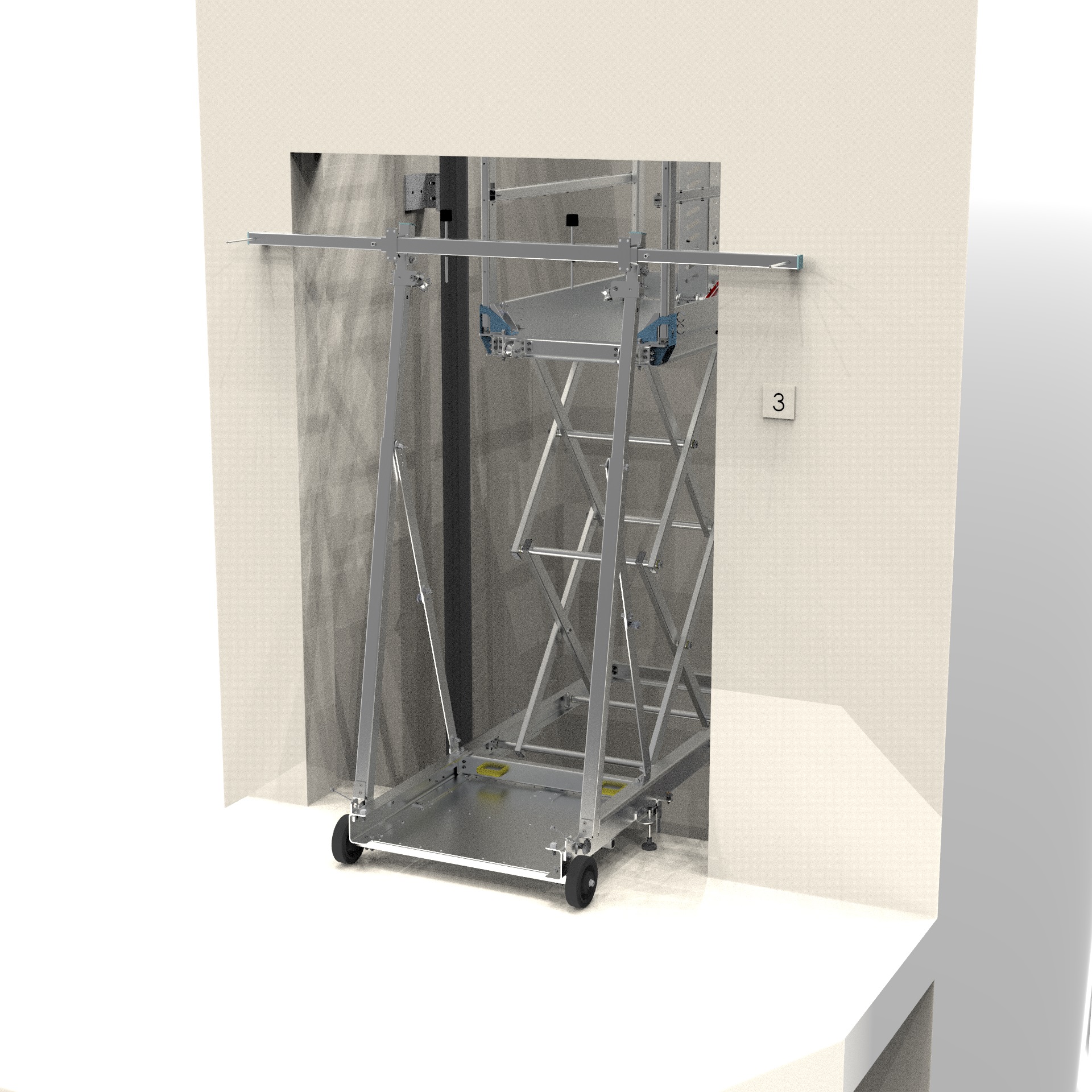 FOLDABLE SHAFT PLATFORM - Okatt