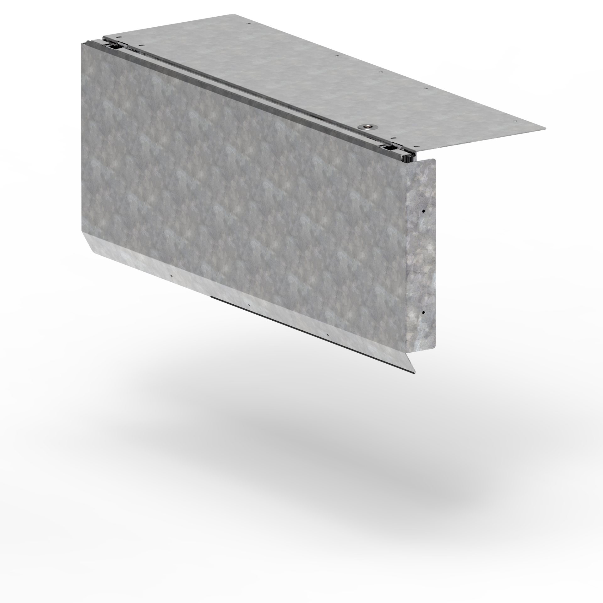 Apron, telescopic and foldable for low pit and double deck - OKATT