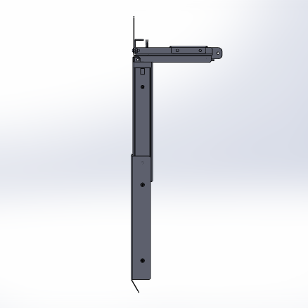 Apron, telescopic and foldable for low pit and double deck - OKATT