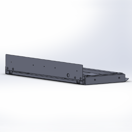 Apron, telescopic and foldable for low pit and double deck - OKATT