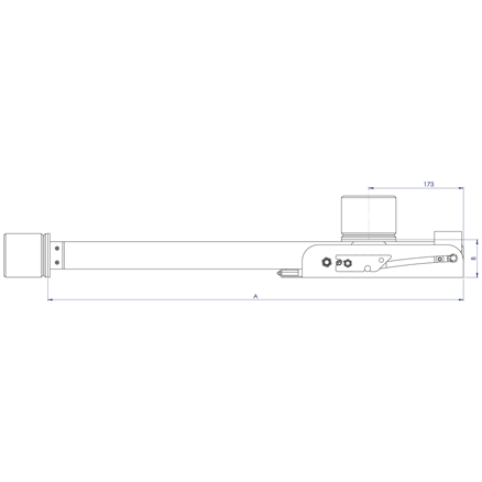 Buffer Support Cantilever - Low Pit - OKATT